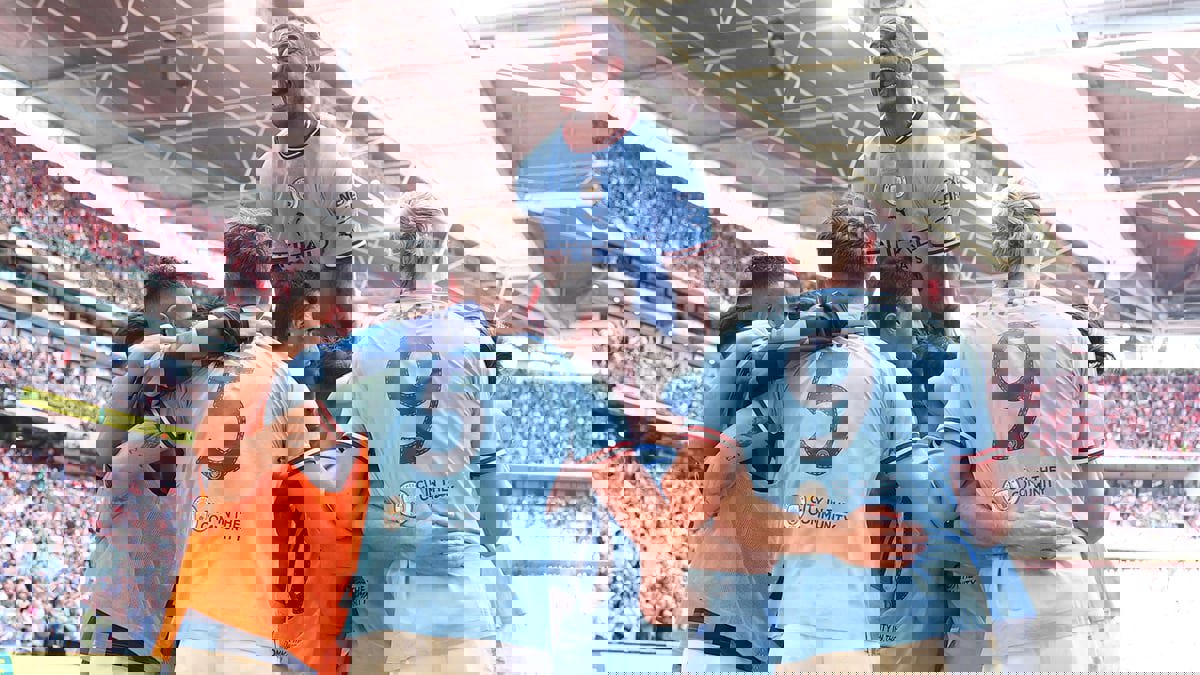 مانشستر سيتي يهزم مانشستر يونايتد ويتوج بطلاً لكأس الاتحاد الإنجليزي